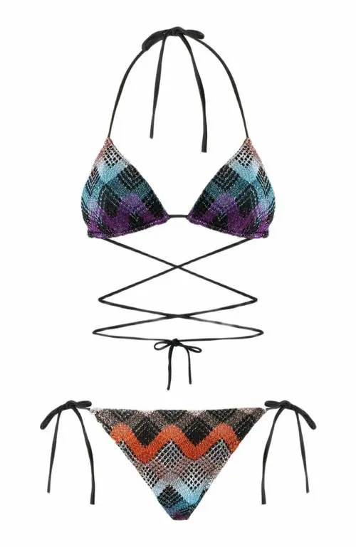 Missoni Bikini With Zig Zag Pattern