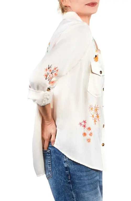 BILLY T Daydreamer Embroidered Shirt