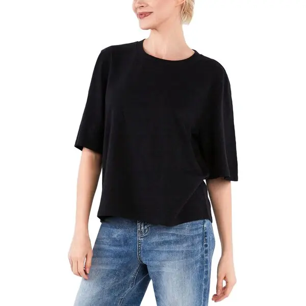 HINT OF BLU Oversized Crewneck T-shirt - Ink