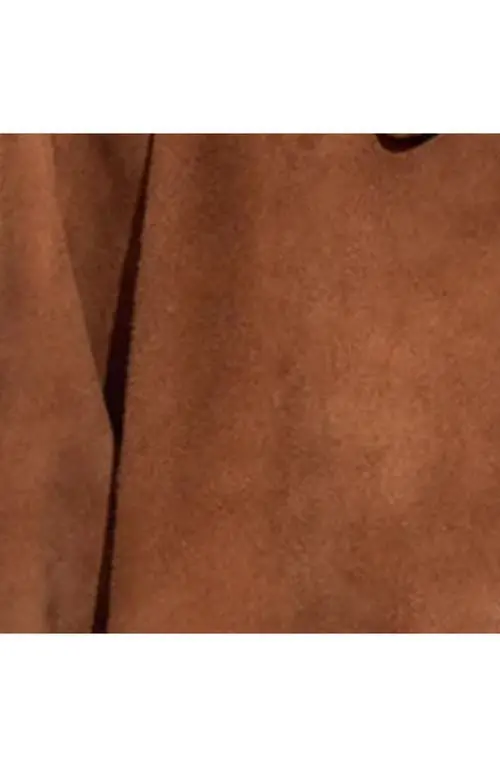 Cynthia Rowley Studded Suede Cropped Jacket