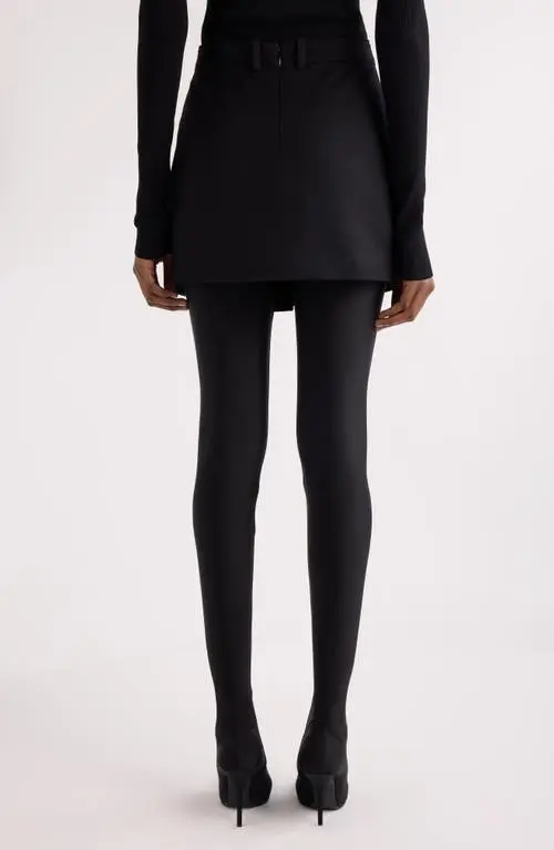 Balenciaga Tailored Twill Miniskirt