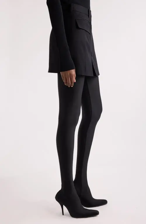 Balenciaga Tailored Twill Miniskirt