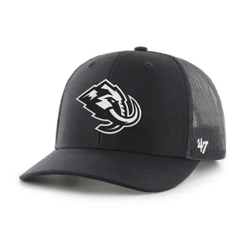'47 Utah Mammoth Trucker Adjustable Hat - Black