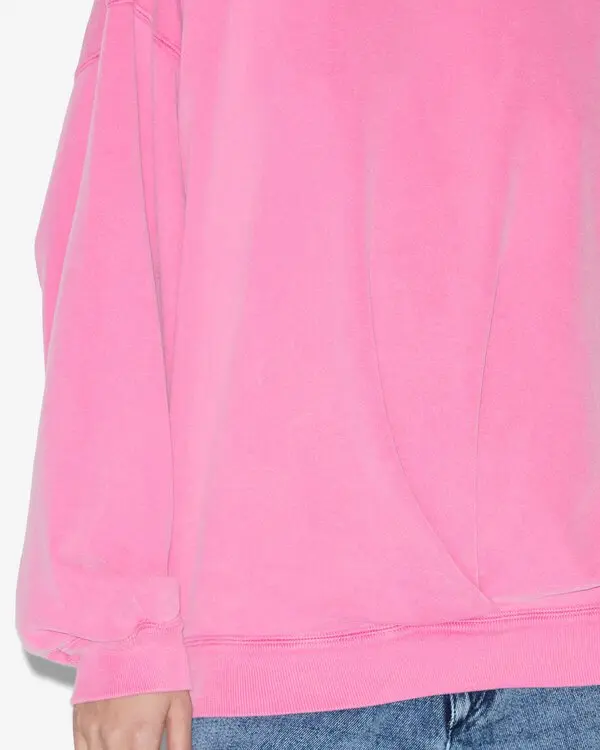 MARANT ETOILE Sauria Sweatshirt - Pink Lavender