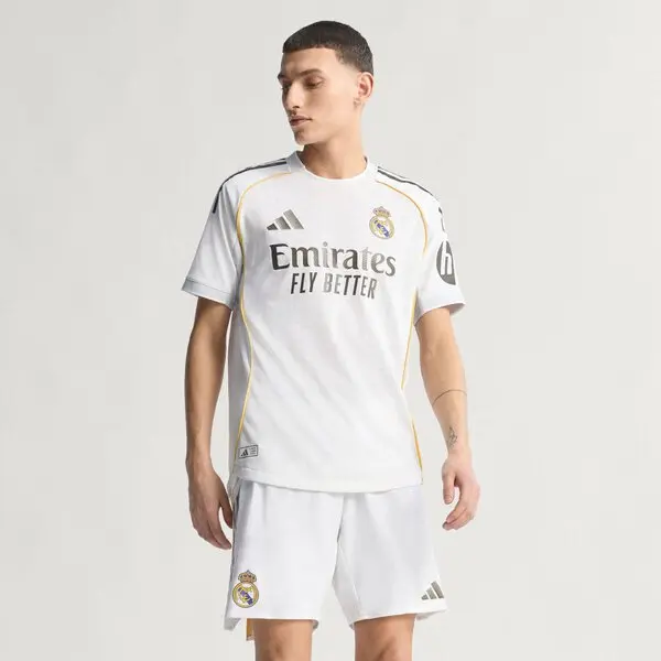 Adidas Real Madrid 25/26 Home Authentic Jersey