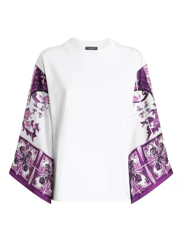 Dolce & Gabbana Majolica-print Blouse