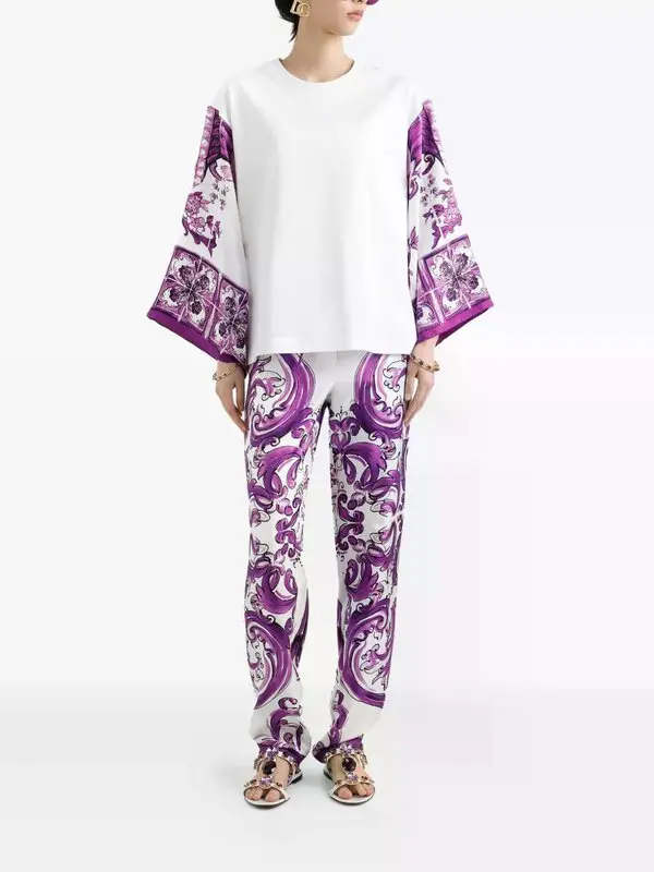 Dolce & Gabbana Majolica-print Blouse