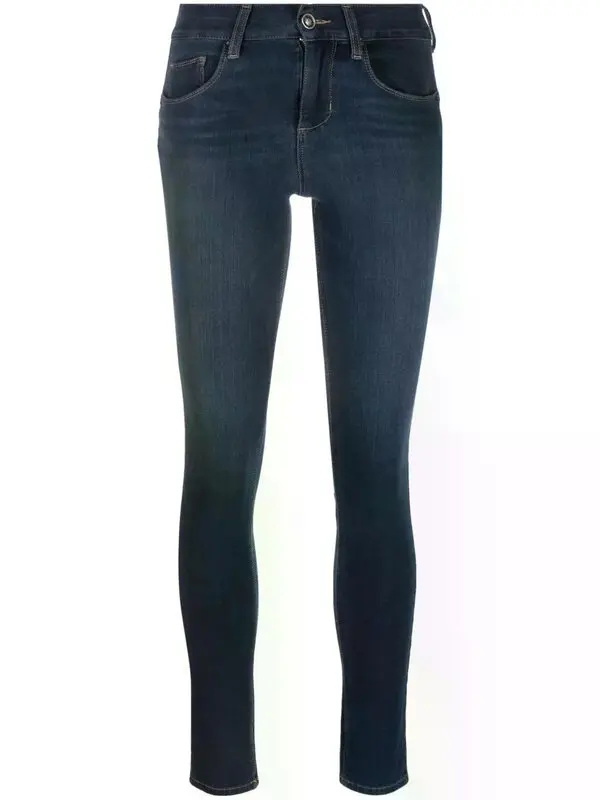 Liu Jo Skinny Jeans With Logo Patch
