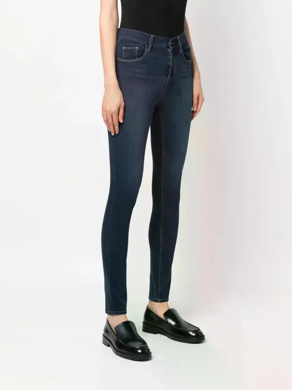 Liu Jo Skinny Jeans With Logo Patch