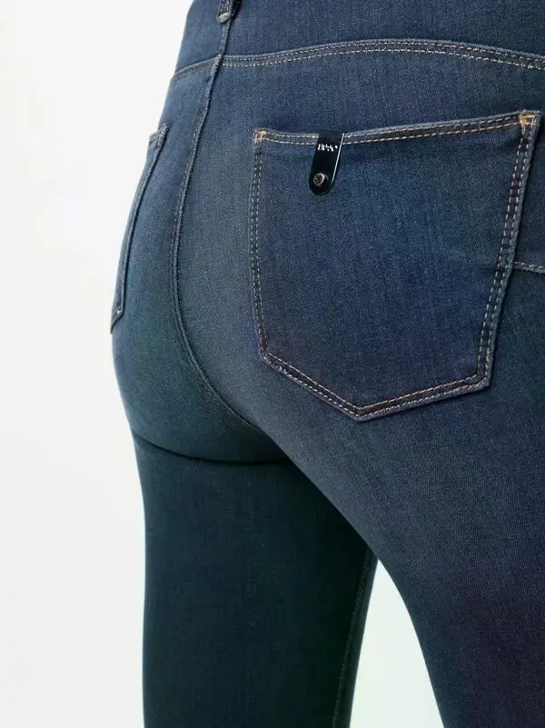 Liu Jo Skinny Jeans With Logo Patch