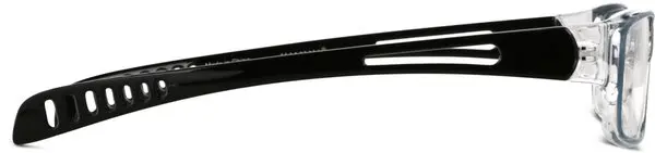 Zenni Sporty Rectangle Full Rim Glasses - Gray