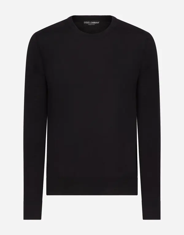Dolce & Gabbana Cashmere Crewneck Sweater - Blue