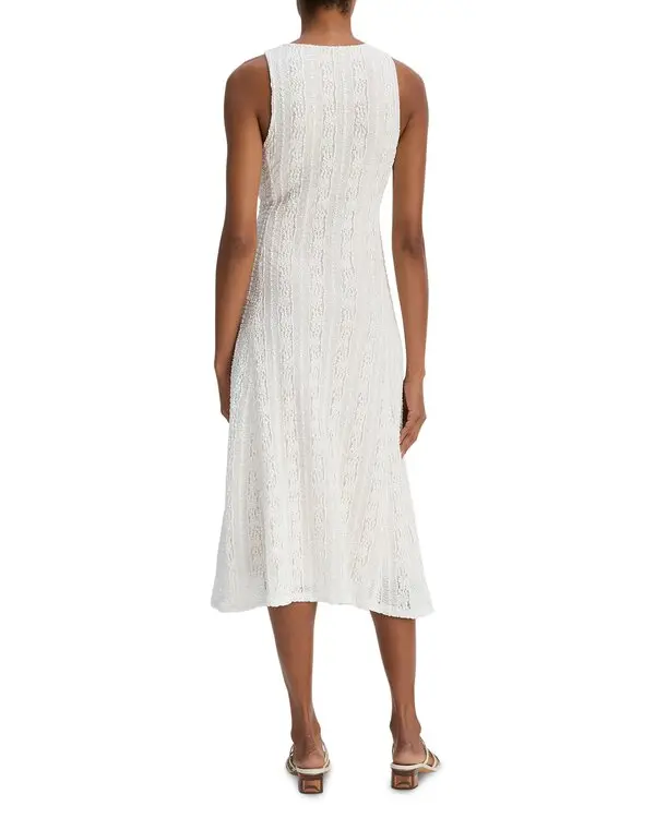 Vince High Neck Midi Dress