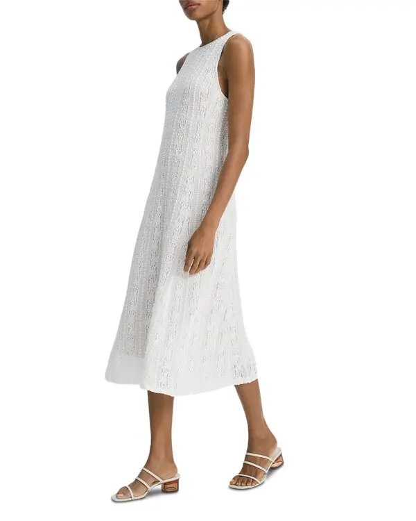 Vince High Neck Midi Dress