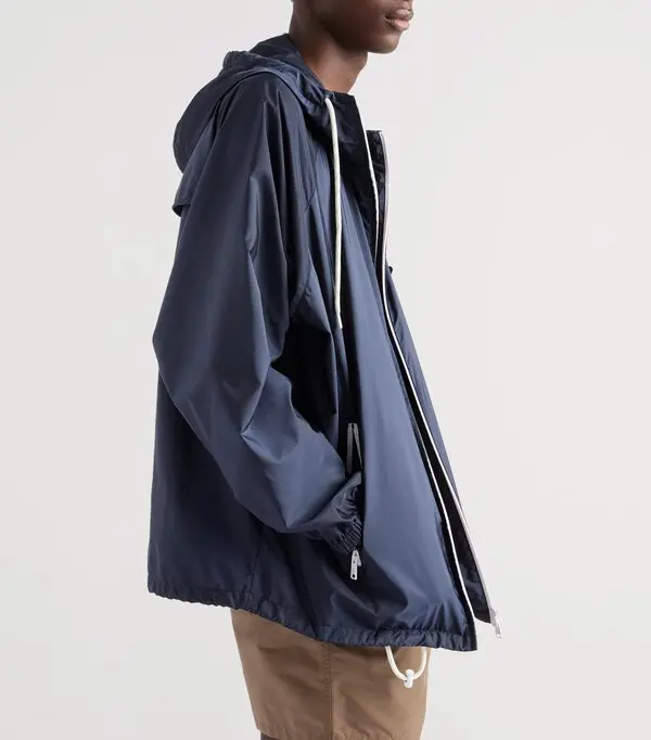 Prada Re-nylon Hooded Oversized Jacket
