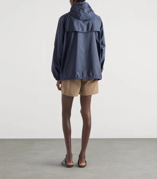 Prada Re-nylon Hooded Oversized Jacket