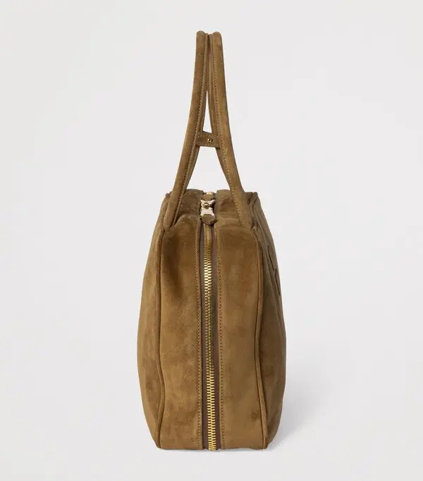 Miu Miu Suede Beau Top Handle Bag