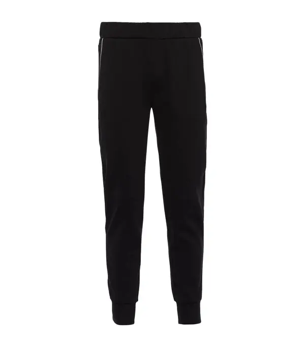 Prada Re-nylon-trim Sweatpants