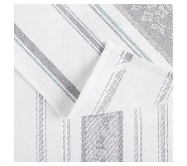 MARTHA STEWART Iris Lint-free Towel 3-pack Set