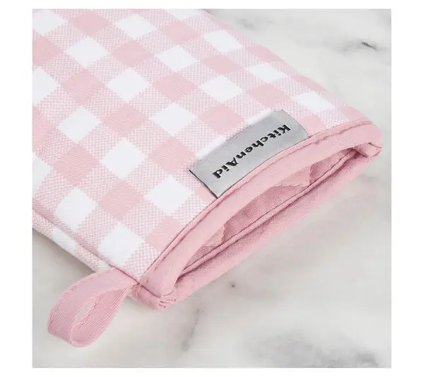 KITCHENAID Gingham Mini Oven Mitt 2-pack Set