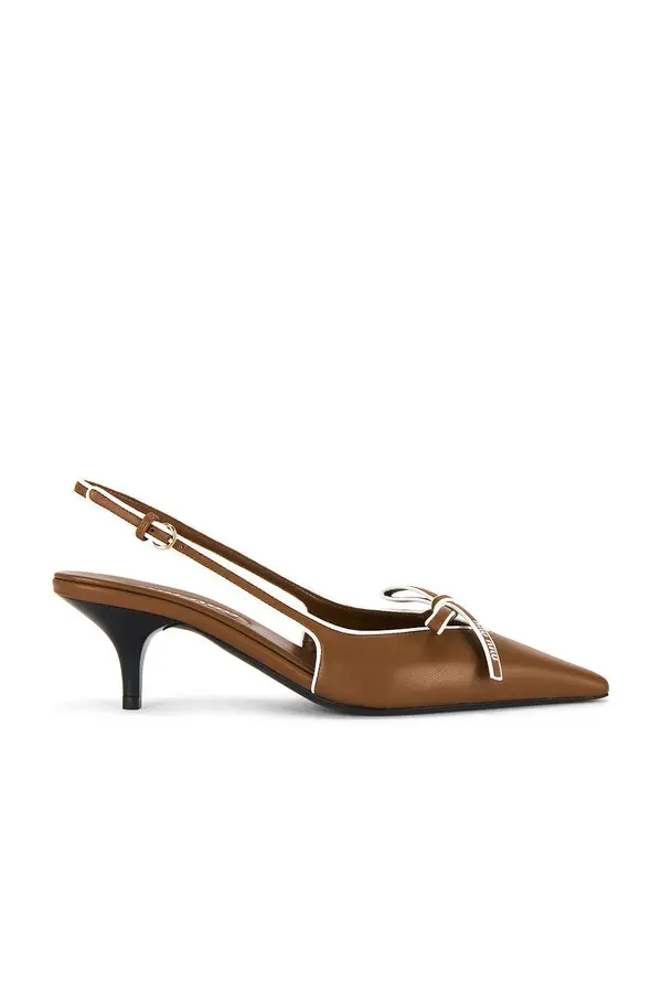 Miu Miu Slingback Kitten Heel