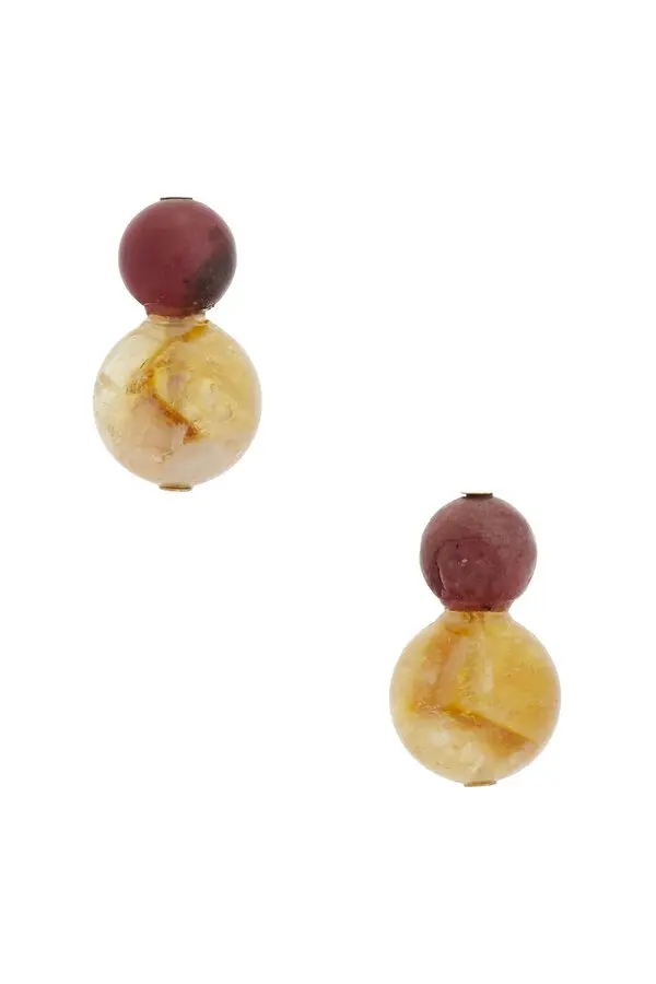 JENNIFER BEHR Cara Earrings - Citrine Multi