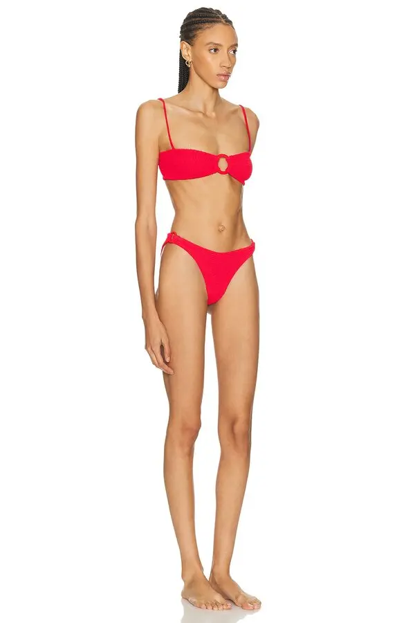 Hunza G Misty Bikini Set - Red