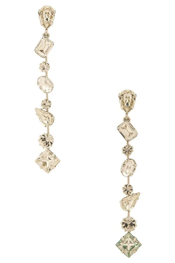 JENNIFER BEHR Lourdes Dangle Earrings - Crystal