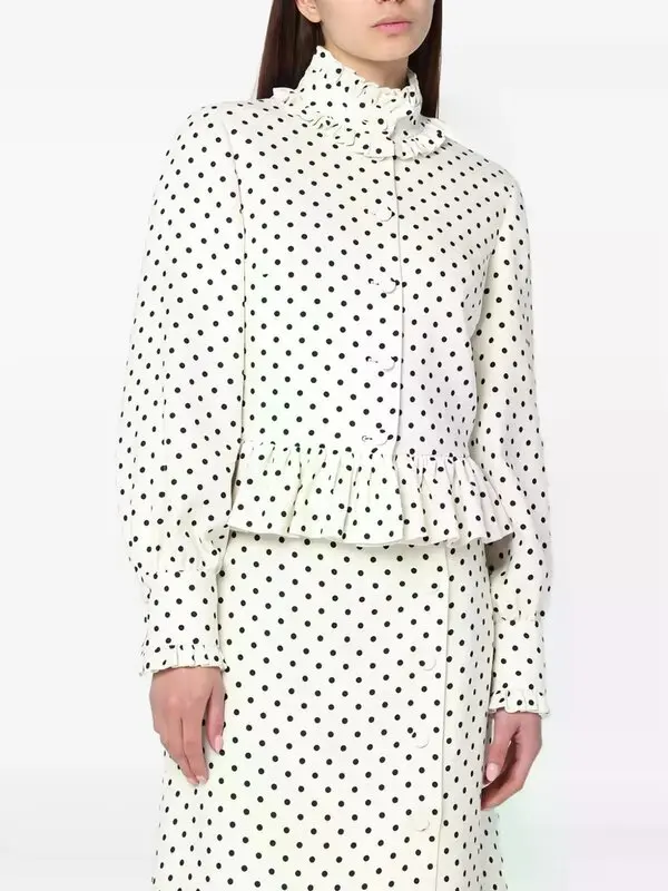 Valentino Garavani Polka Dot-print Jacket