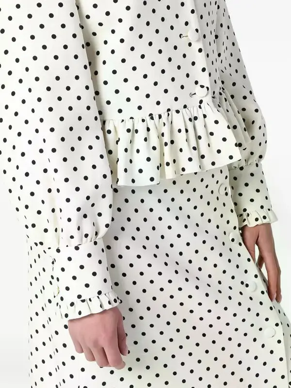 Valentino Garavani Polka Dot-print Jacket
