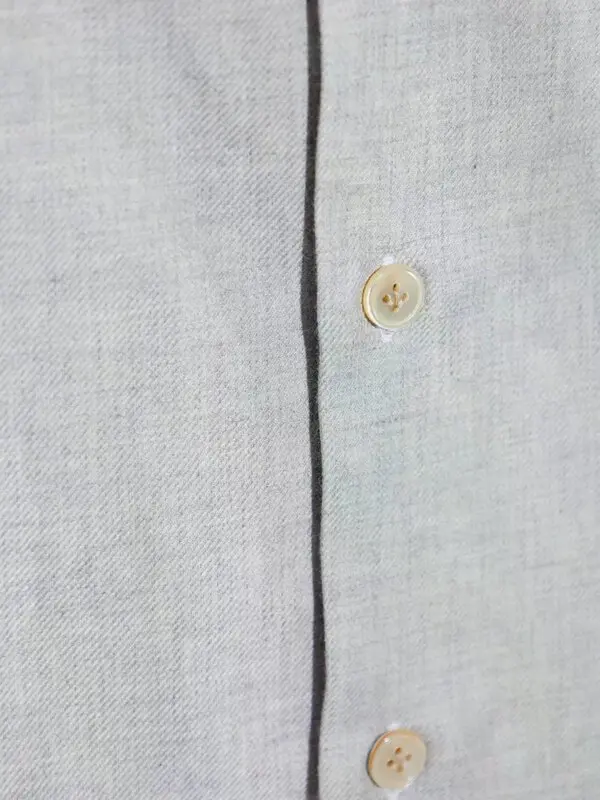 Eleventy Lightweight Button-up Shirt - Grey