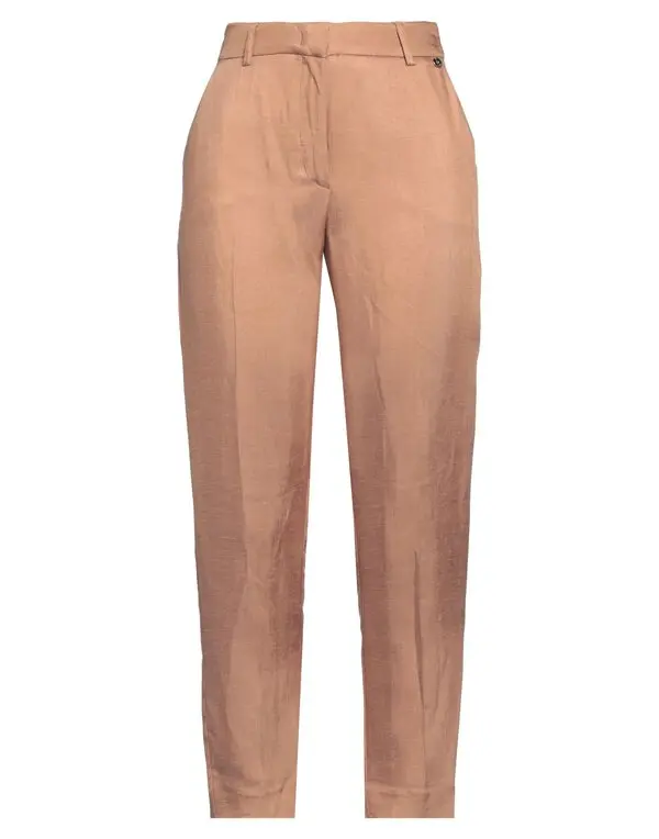 Liu Jo Tapered Viscose Linen Pants