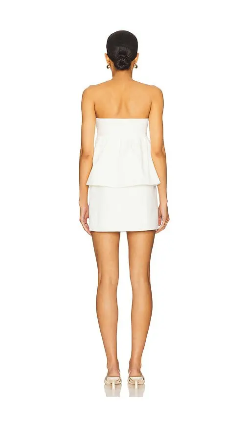 MORE TO COME Elora Strapless Mini Dress