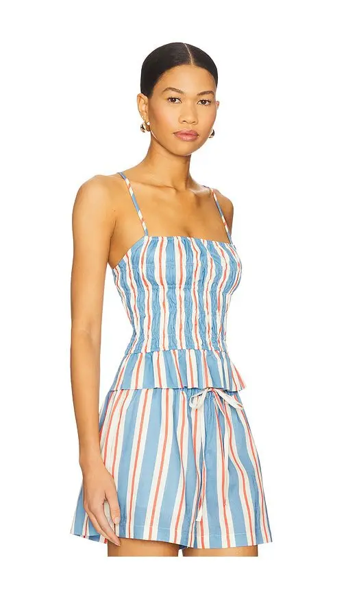 Solid & Striped The Delta Top - Americana Stripe