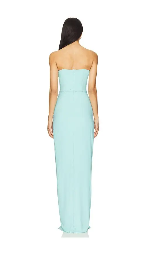 DEME BY GABRIELLA X Revolve Pearl Gown - Mint