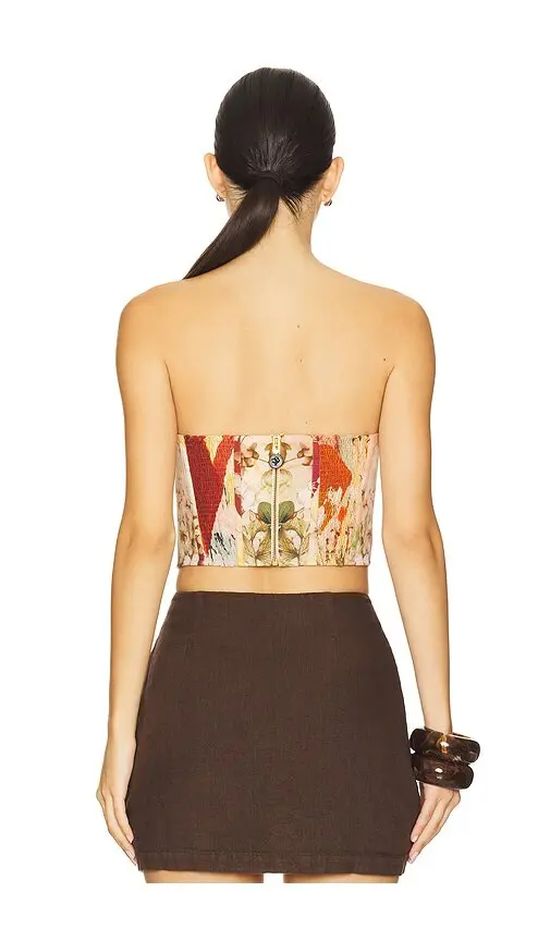 FALGUNI SHANE PEACOCK Corset Top