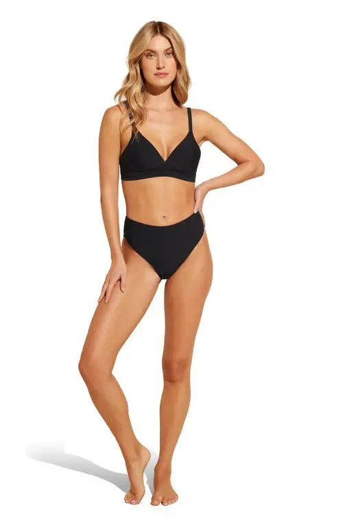 STYLEST Dreamsculpt Tummy Control Bikini Bottom - Caviar