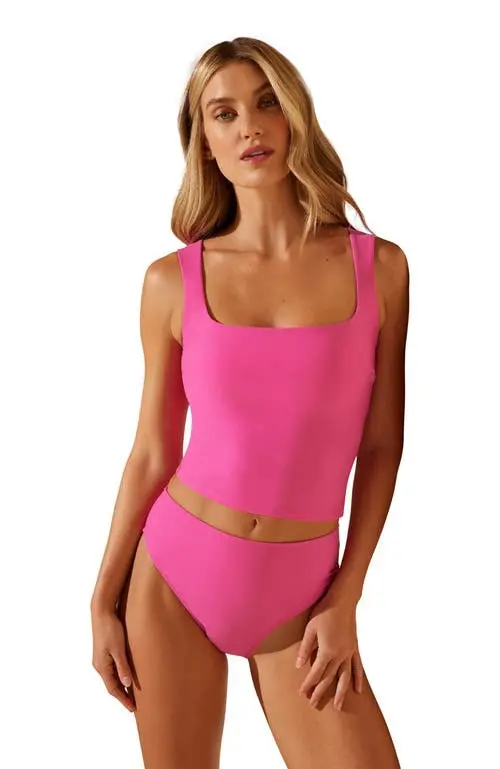 STYLEST Dreamsculpt Tummy Control Bikini Bottom - Ultra Pink