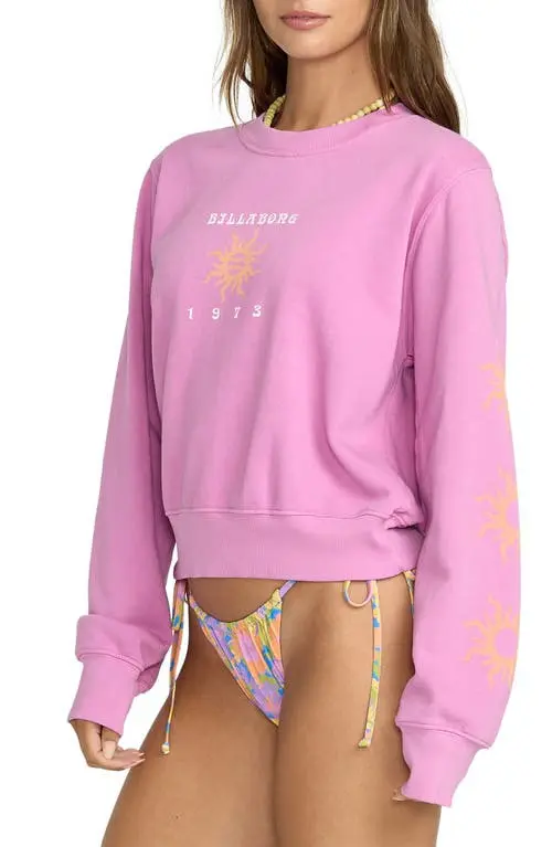 BILLABONG Graphic Fleece Sweatshirt
