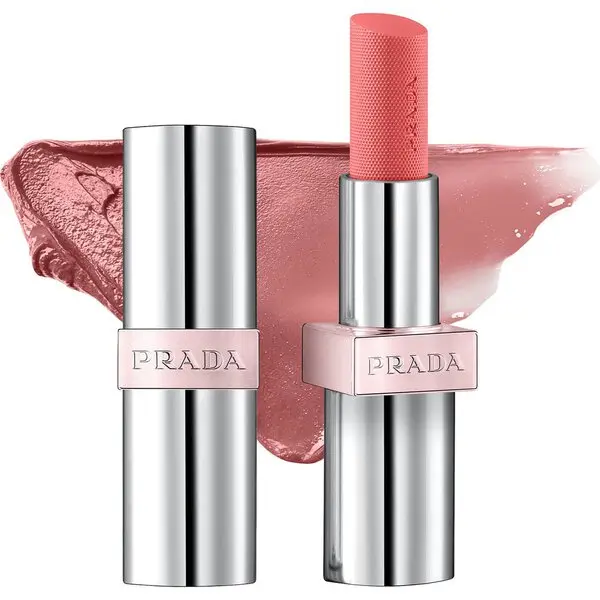 Prada Refillable Light Glowing Lip Oil Stick - U018 Pink