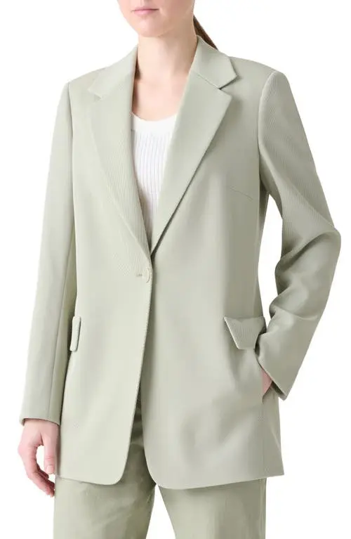 Akris Wool Tricot One-button Blazer