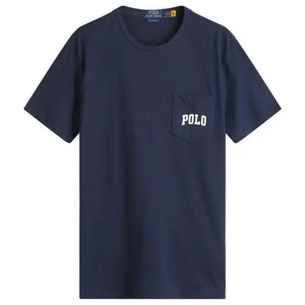 Polo Ralph Lauren Bear Pocket T-shirt - Newport Navy