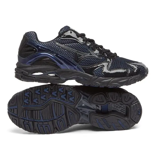 Mizuno X Wave Rider 10 Sneakers - Black Beauty/estate Blue