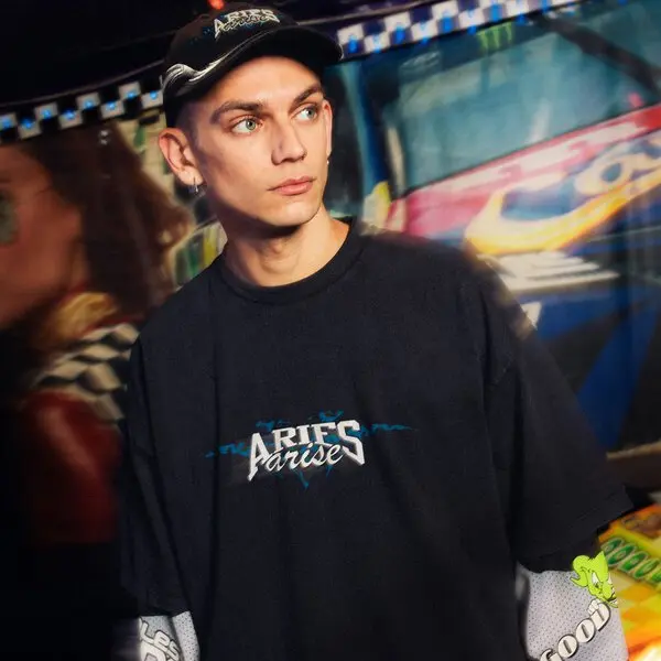Aries Moto Dodgem T-shirt - Black
