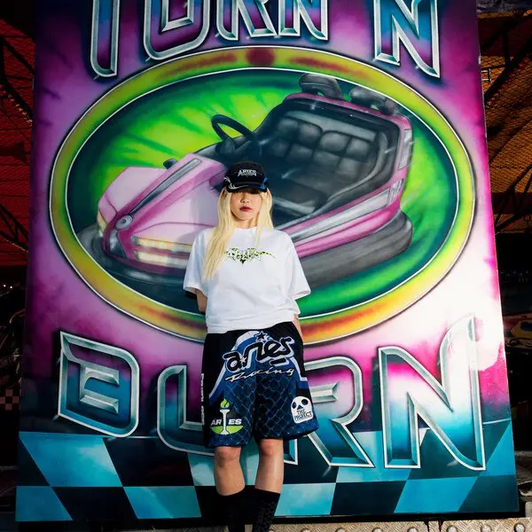 Aries X Moto Dodgem T-shirt - White