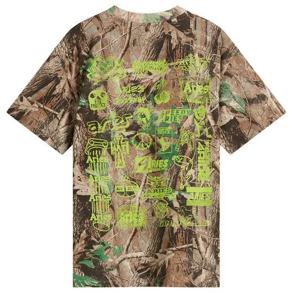 Aries X Moto Dodgem T-shirt - Camo