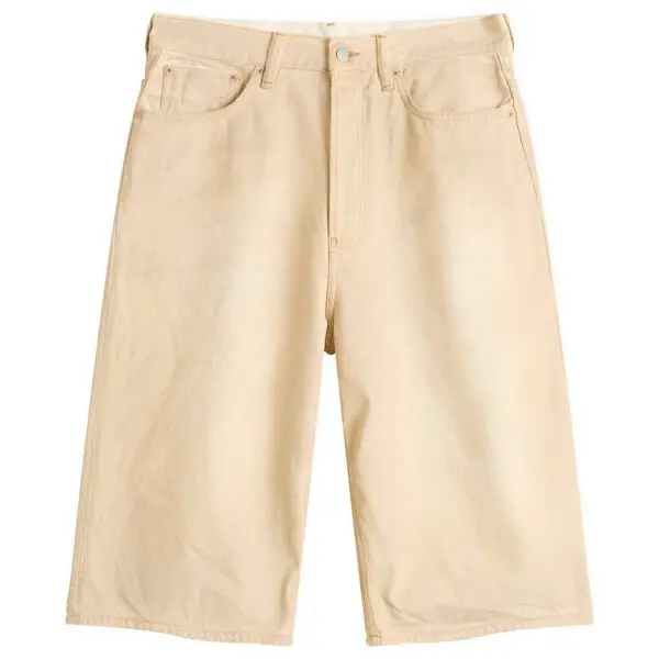 Acne Studios Traffic Sand Wash Denim Shorts