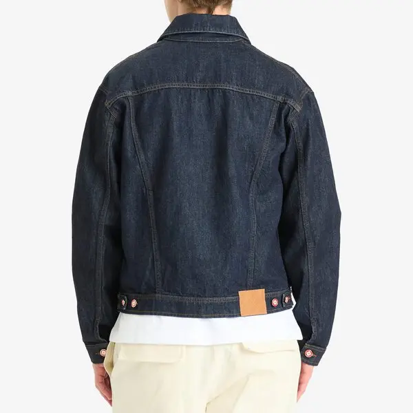 Casablanca Embroidered Monogram Denim Jacket