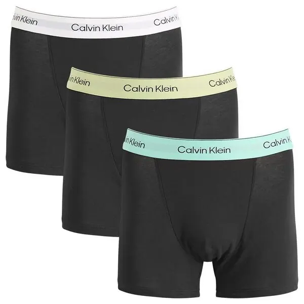 Calvin Klein Icon Relaxed Dart Trunk 3 Pack - Black