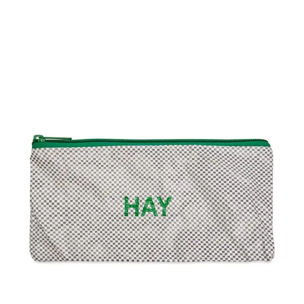 HAY Candy Mono Flat Wash Bag Set Of 3